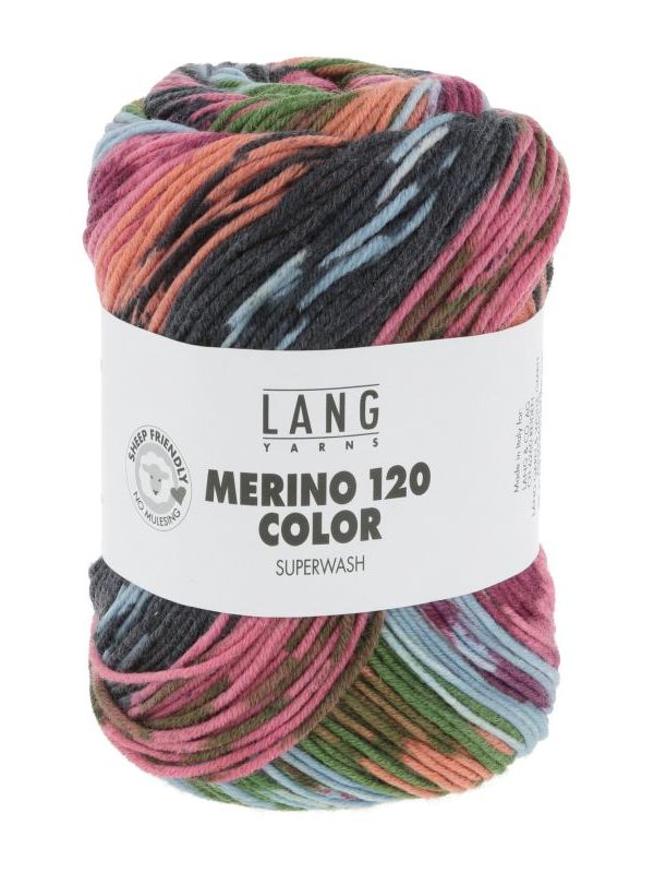 Lang Yarns Wolle Merino 120 Color