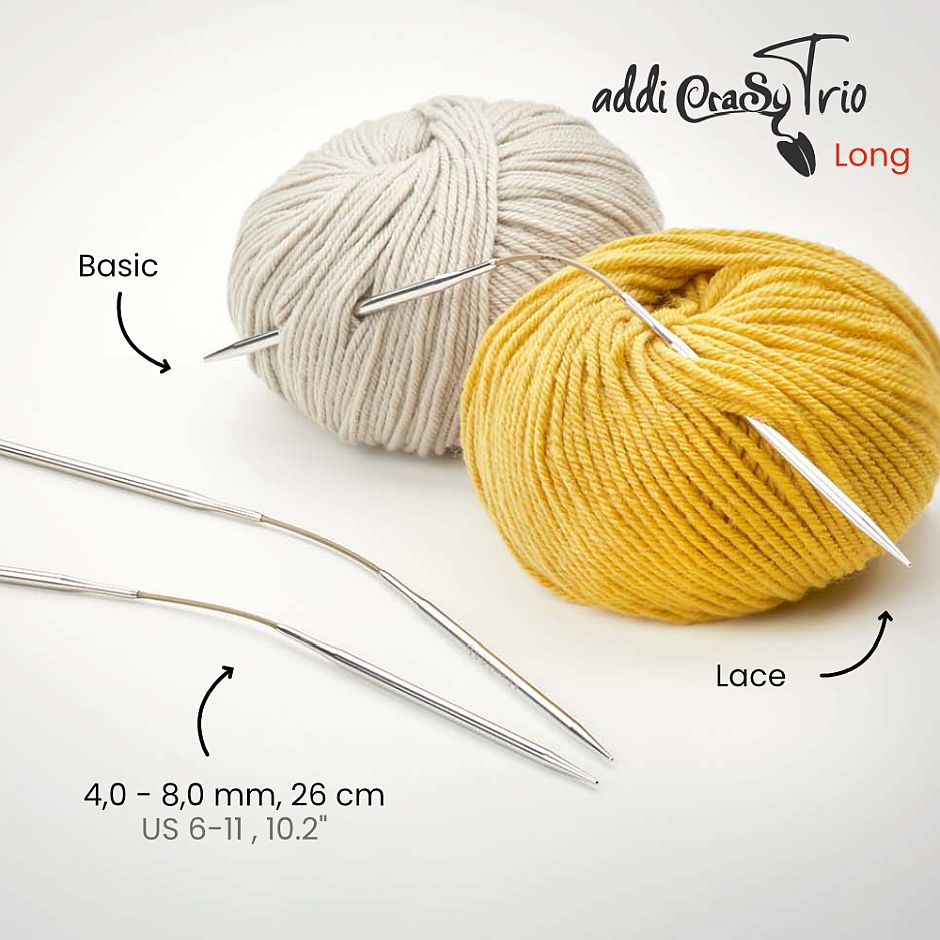 Addi CraSy Trio Long - online bestellen