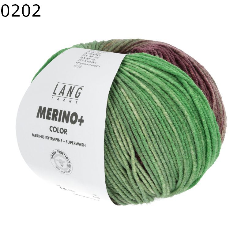 Lang Yarns Wolle Merino Plus Color