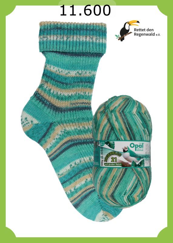 Opal Regenwald 21 Sockenwolle - online bestellen