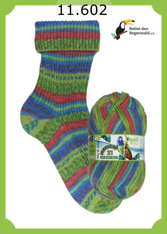Opal Regenwald 21 Sockenwolle - online bestellen
