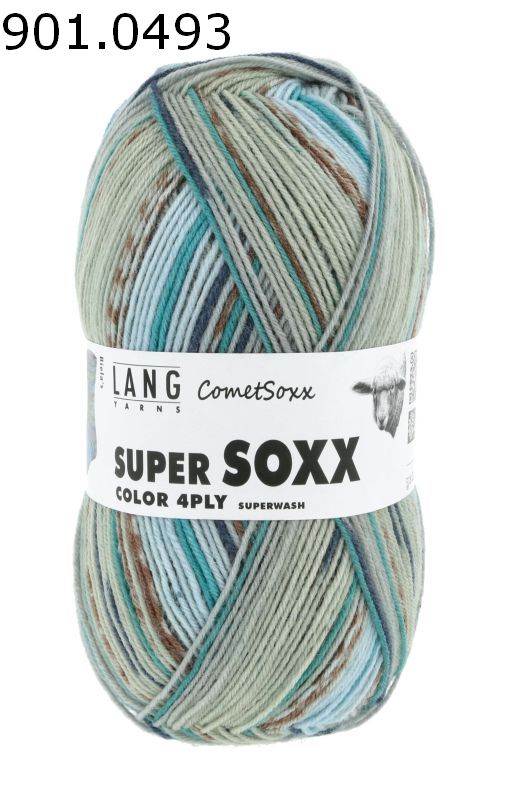 Super Soxx Comet Lang Yarns Sockenwolle